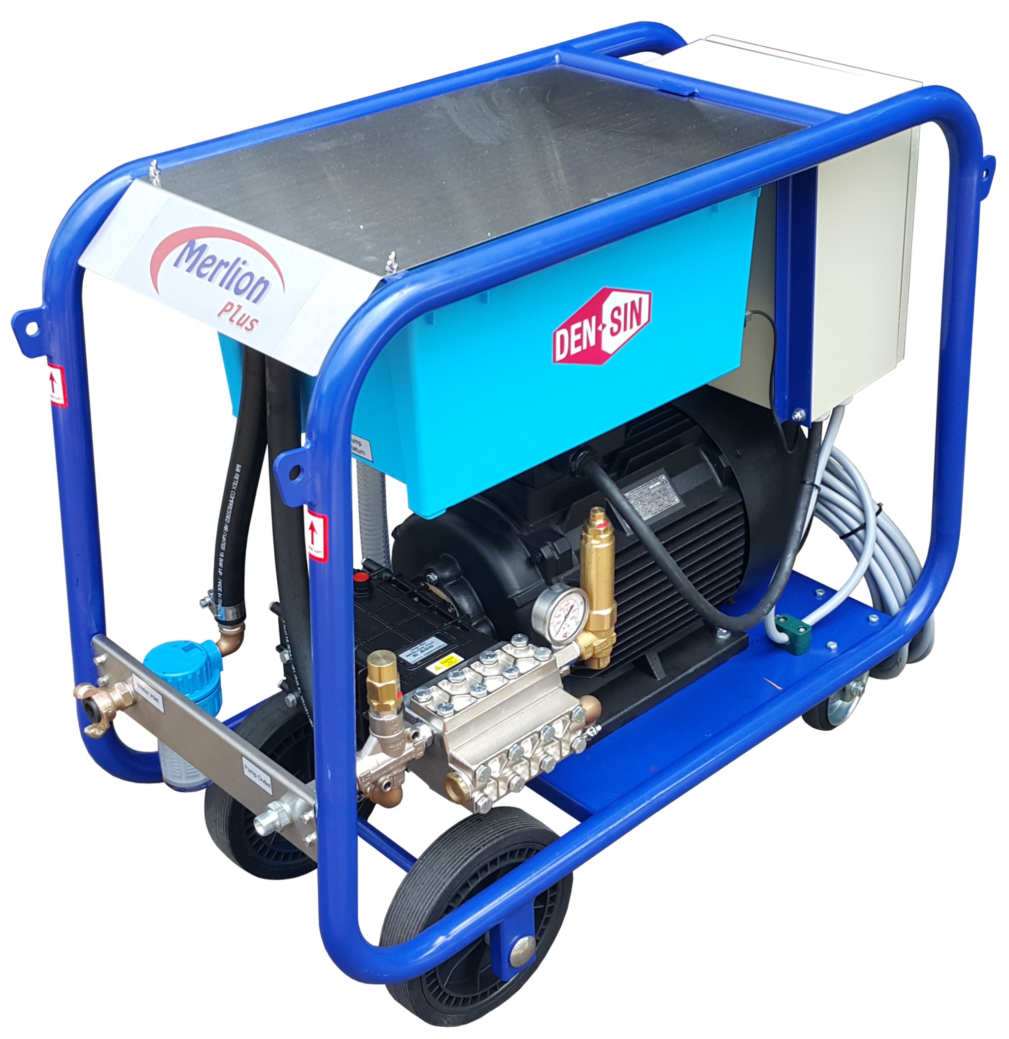 Den-Sin Merlion Plus E-500 Ultra High-Pressure Water Blaster for 500 B ...