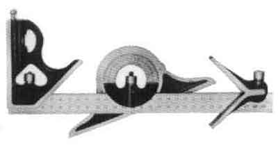 COMBINATION SQUARE SET 300mm STAINLESS STEEL, Price for 1, IMPA 651002 ...